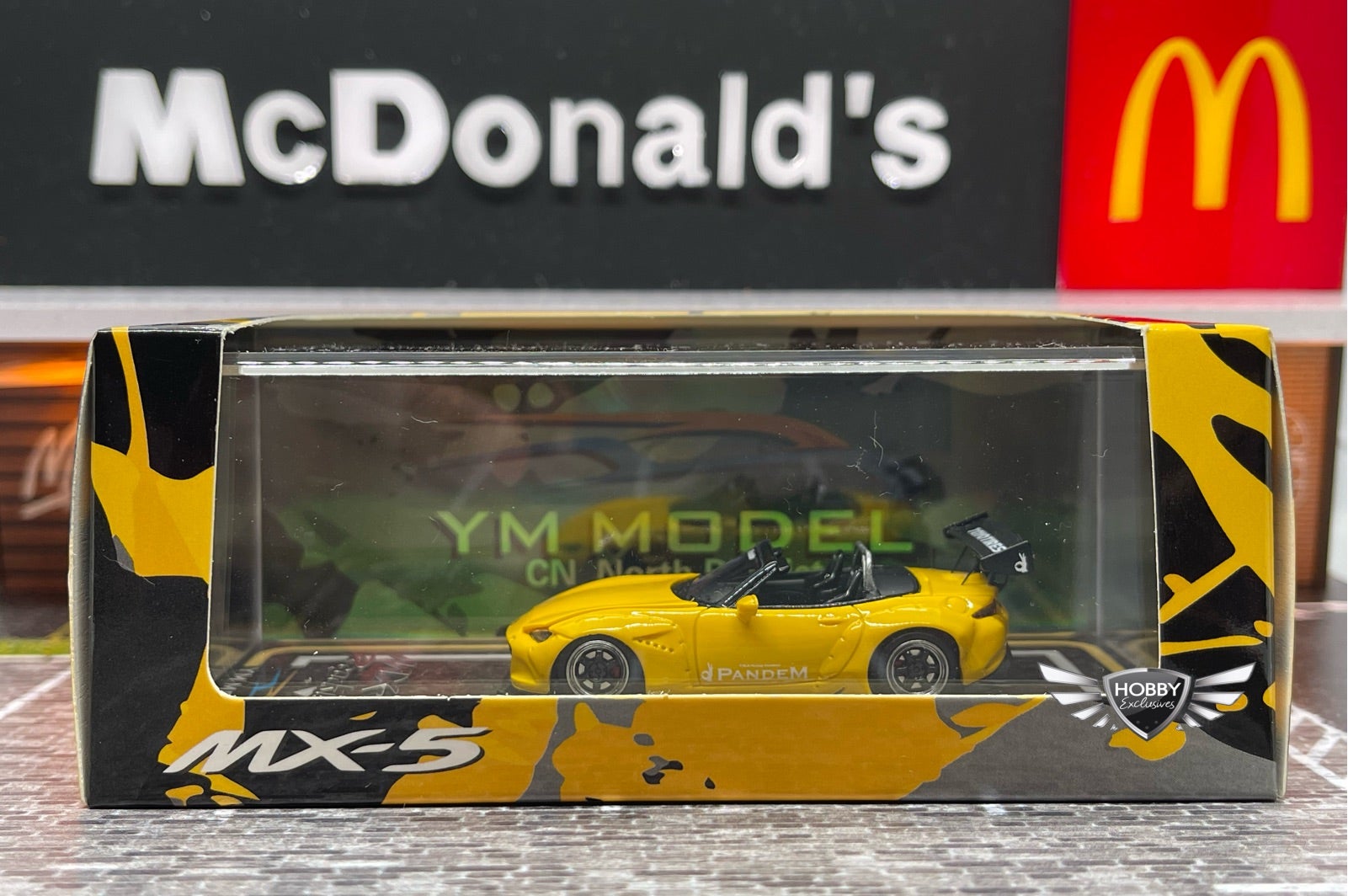 Mazda MX-5 Pandem Yellow YM Models | Pala Enterprises (hobbyexclusives.com)