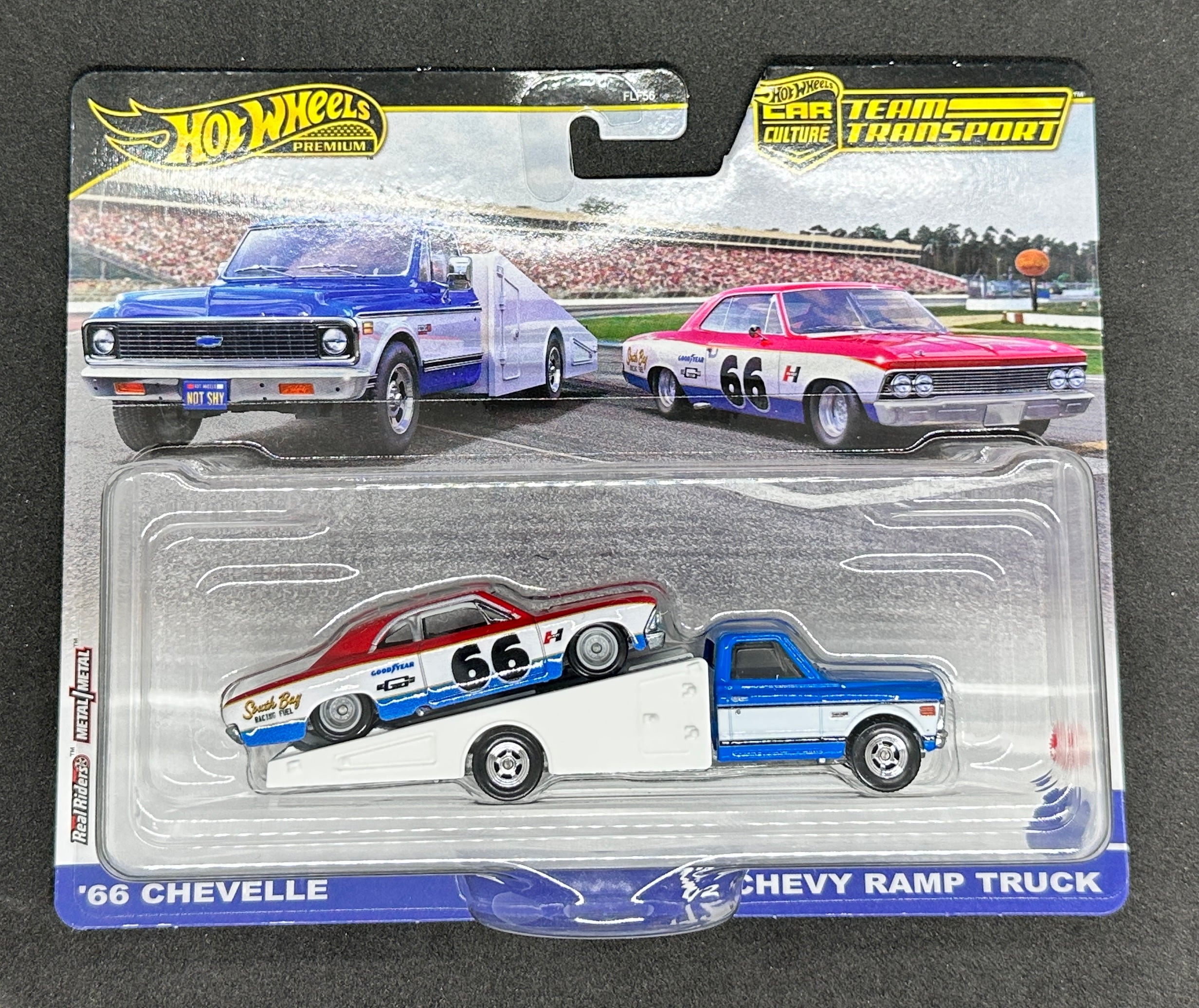 66 Chevelle/72 Chevy Ramp Truck HW Team Transport #64 | Pala ...
