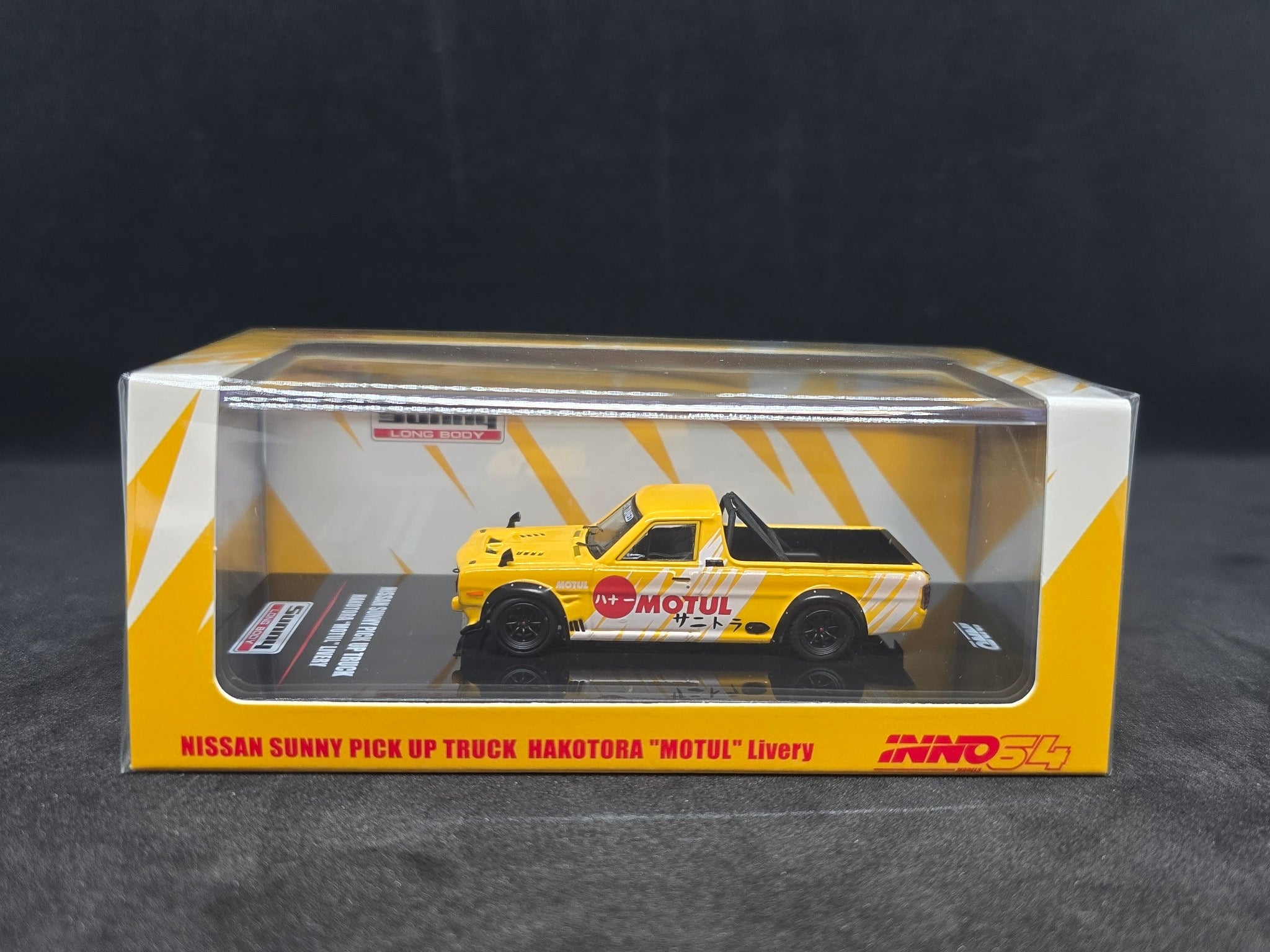 Nissan Sunny Pick Up Truck HAKOTORA "MOTUL" Livery INNO64 | Pala ...