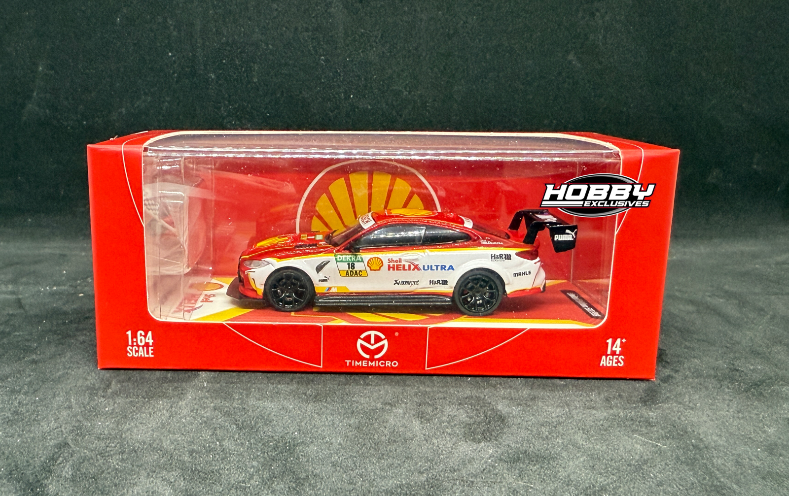BMW M4 "SHELL" w/Figure Ver TimeMicro | Hobby Exclusives - Die-cast ...