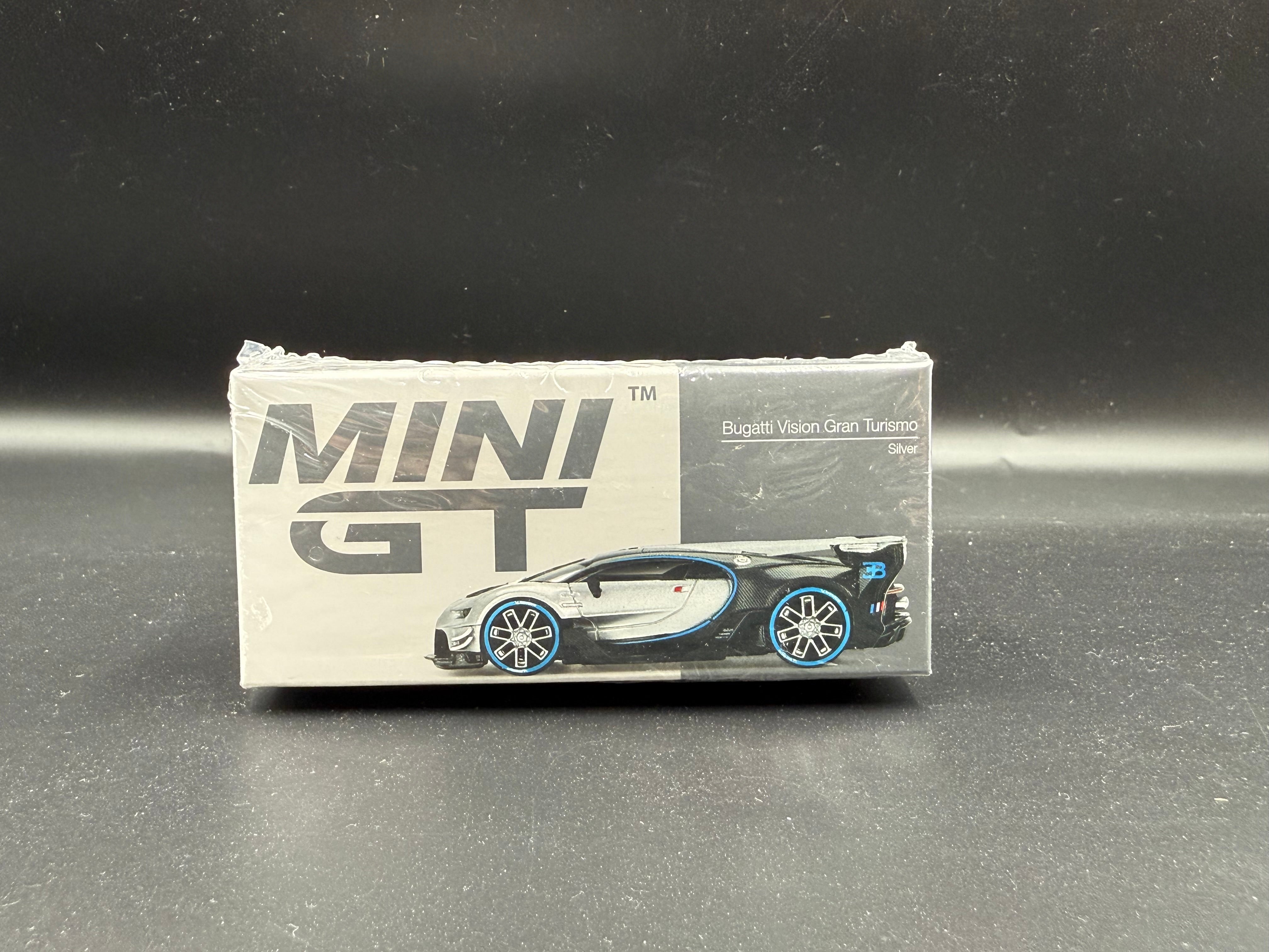 Bugatti Vision Gran Turismo Silver Mini GT #369 Asian Exclusive | Hobby ...