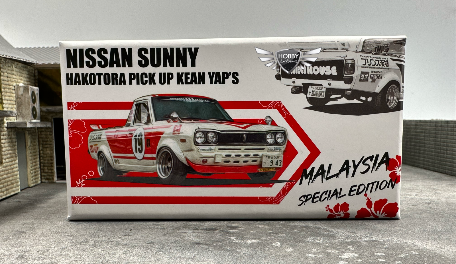 Nissan Sunny Hakotora Pick Up Kean Yap's Malaysia Exclusive INNO64 | Pala Enterprises ...